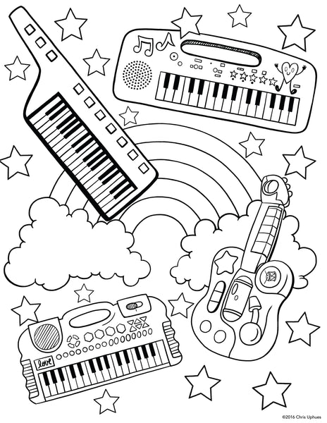 chris uphues coloring pages